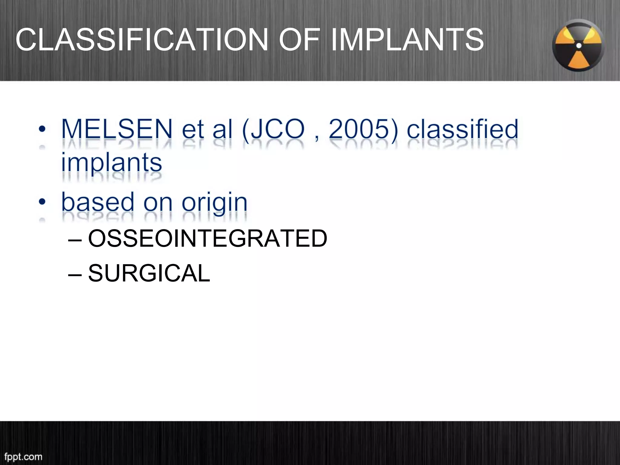 IMPLANTS IN ORTHODONTICS | PPTX