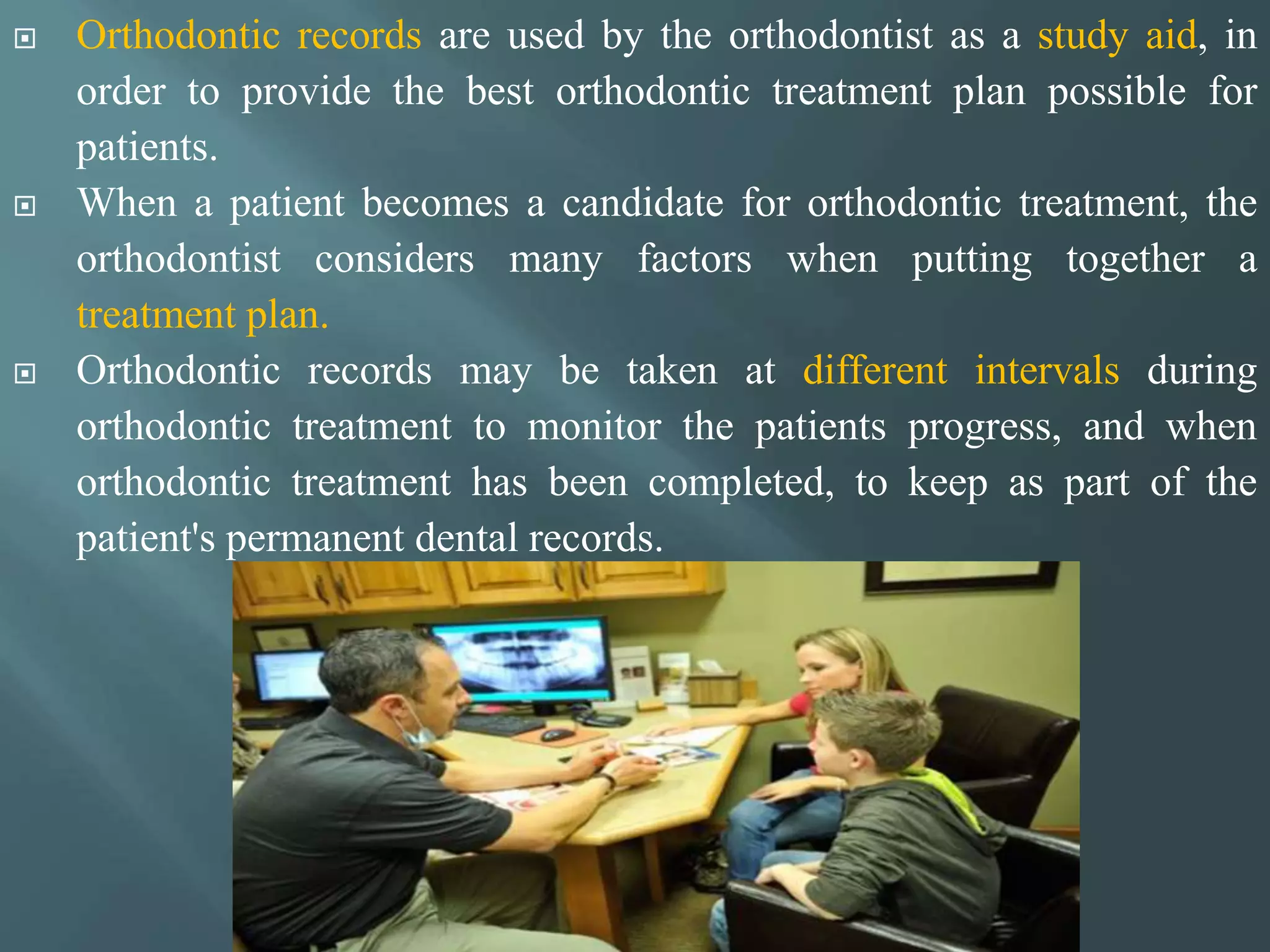 Orthodontic radiograph.. | PPTX