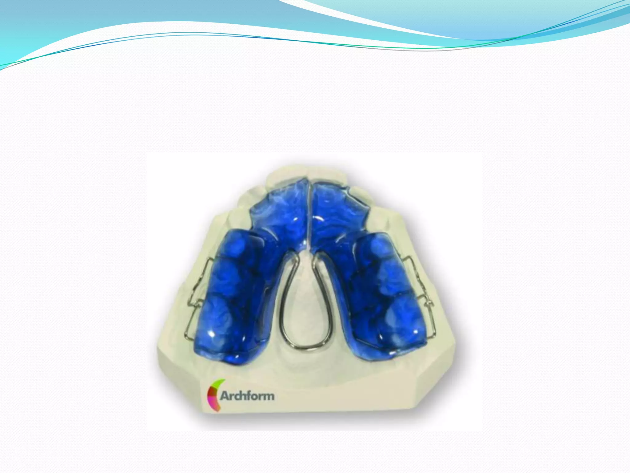 Orthodontic removable appliances