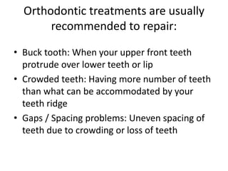 Orthodontics | PPTX