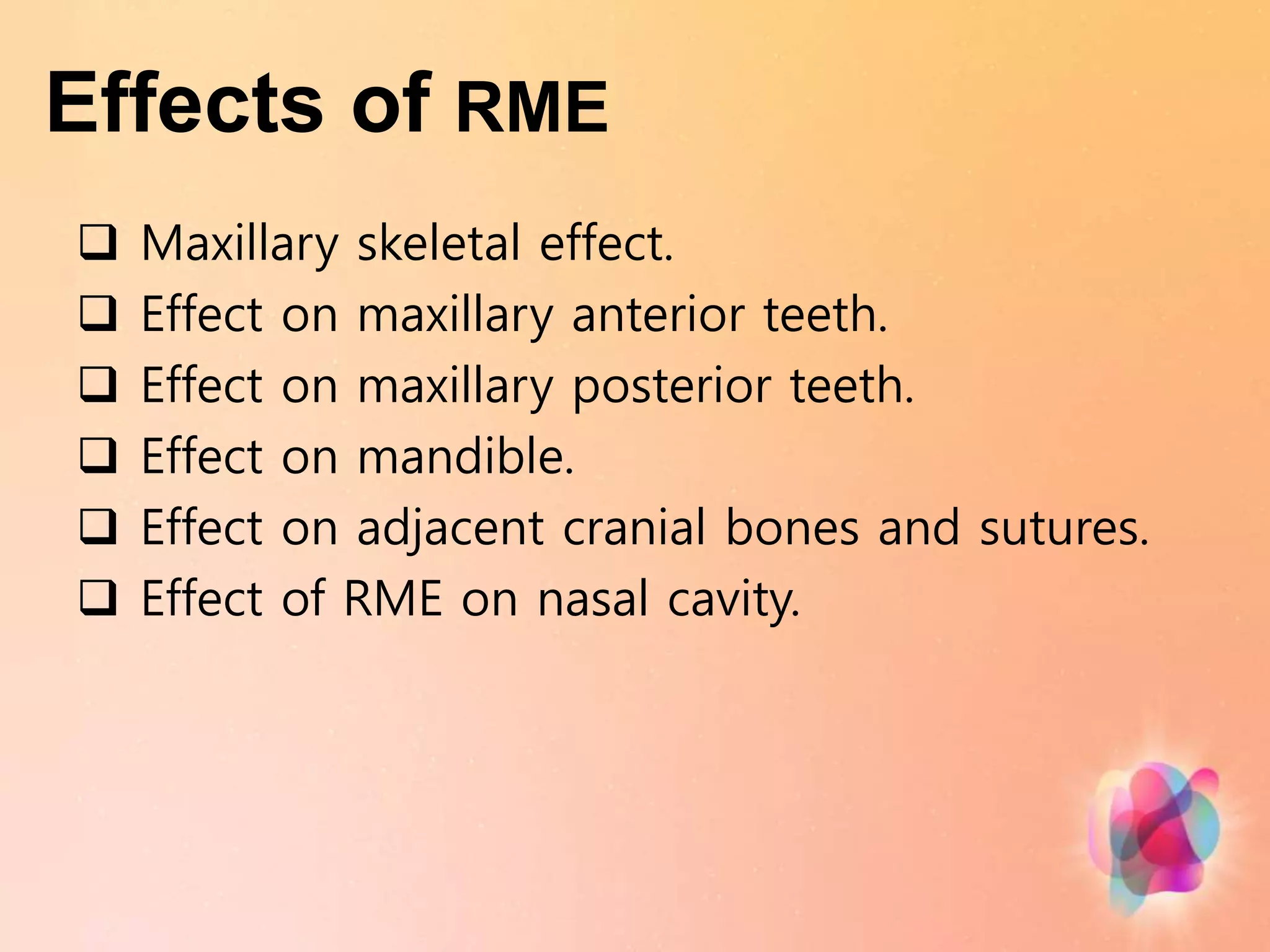 Introduction to maxillary arch expansion | PPTX