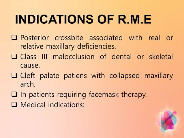 Introduction to maxillary arch expansion | PPTX