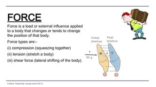 FORCE SYSTEMS AND TISSUE RESPONSE TO FORCES IN ORTHODONTICS.pptx