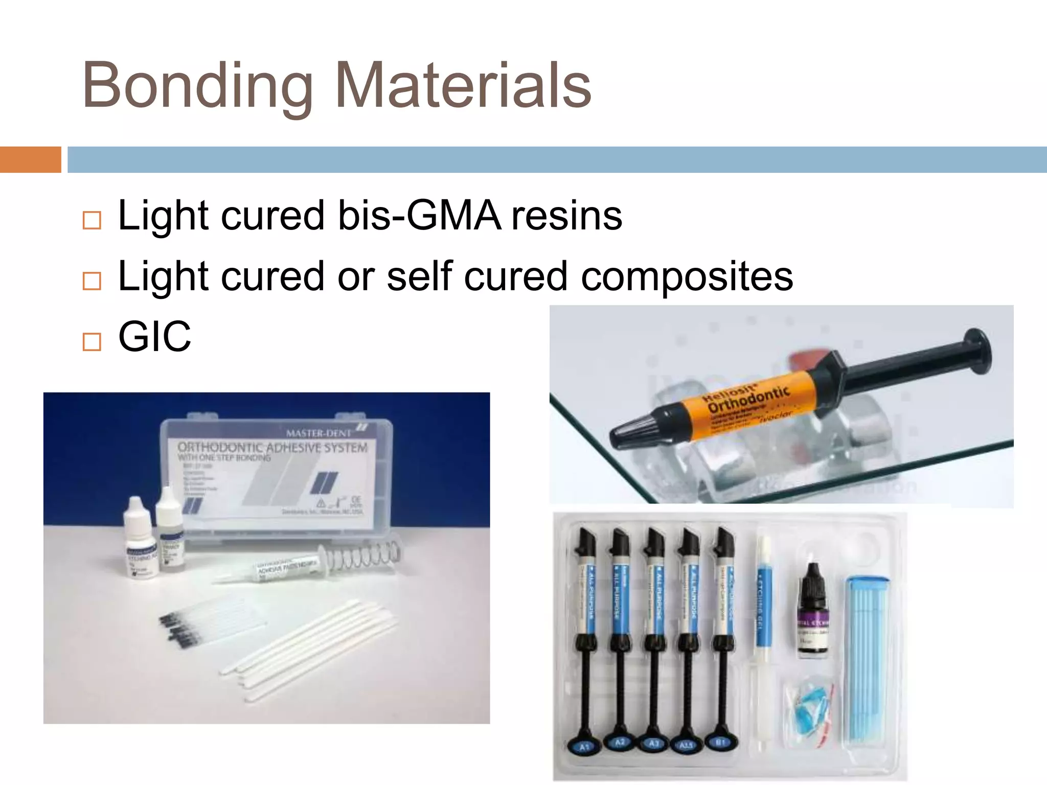 Orthodontics materials | PPTX
