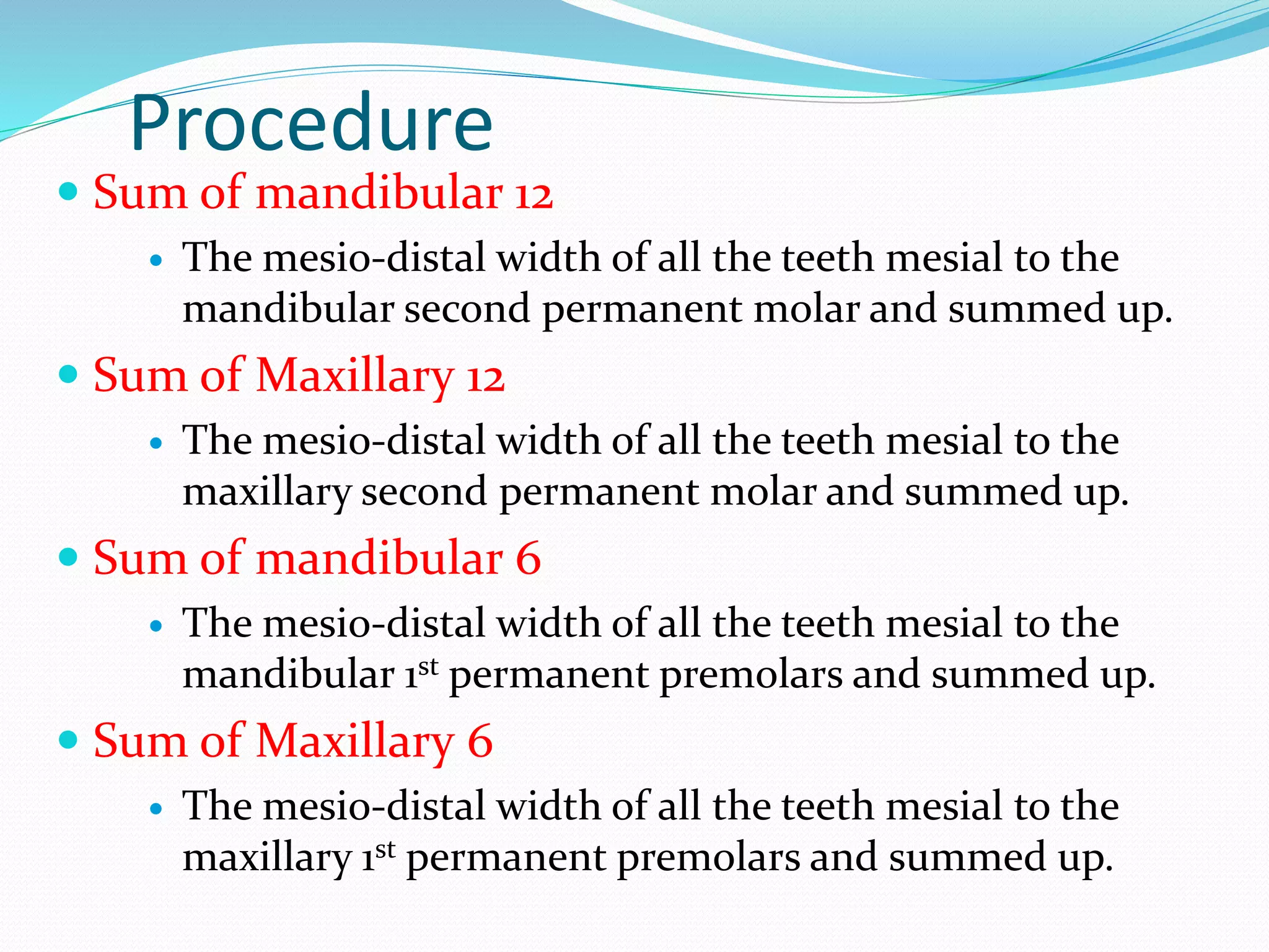 Orthodontic study model and model analysis | PPTX