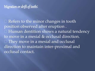 biology/biomechanics of tooth movement by dr.shadman zakir | PPTX