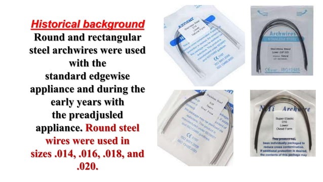 MBT wire sequence during orthodontic alignment and leveling | PPTX ...