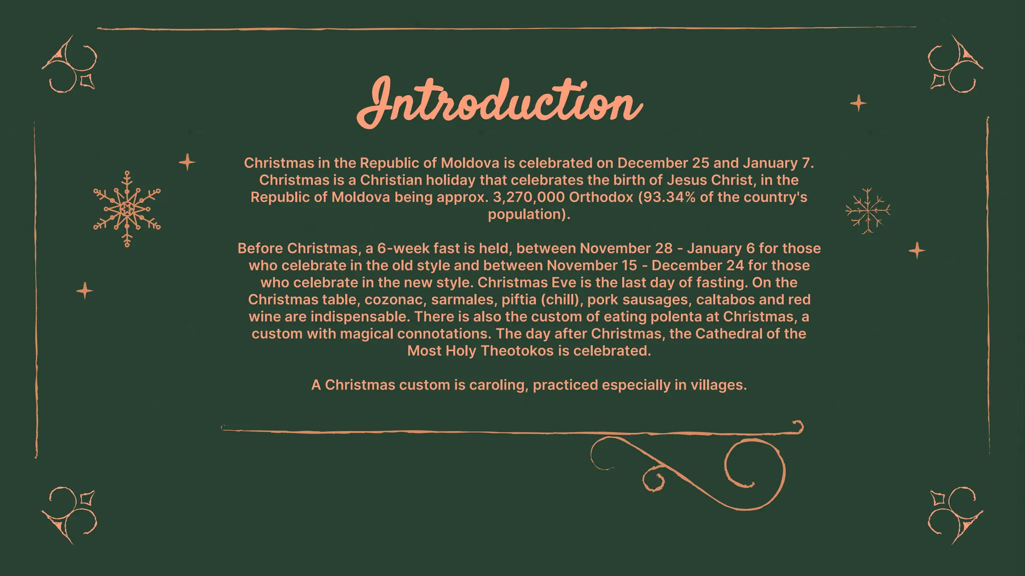 Orthodox Christmas Day Minitheme by Slidesgo.pptx | National & Civic ...