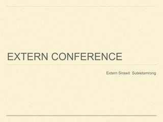Ortho externconference | PPTX