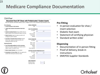 Orthofeet - On-Boarding Presentation | PDF
