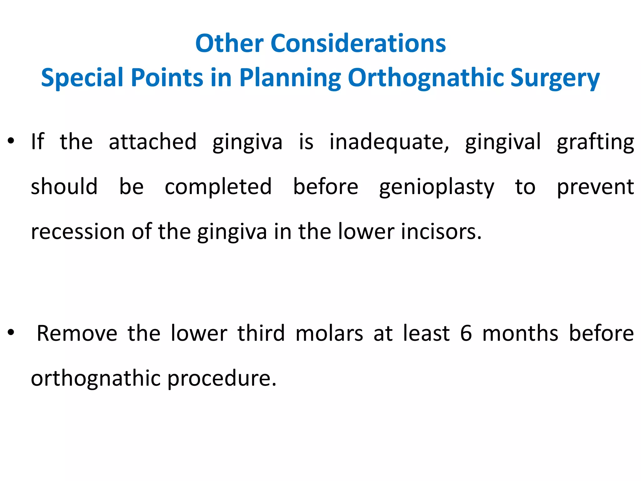 Orthognathic surgery | PPTX