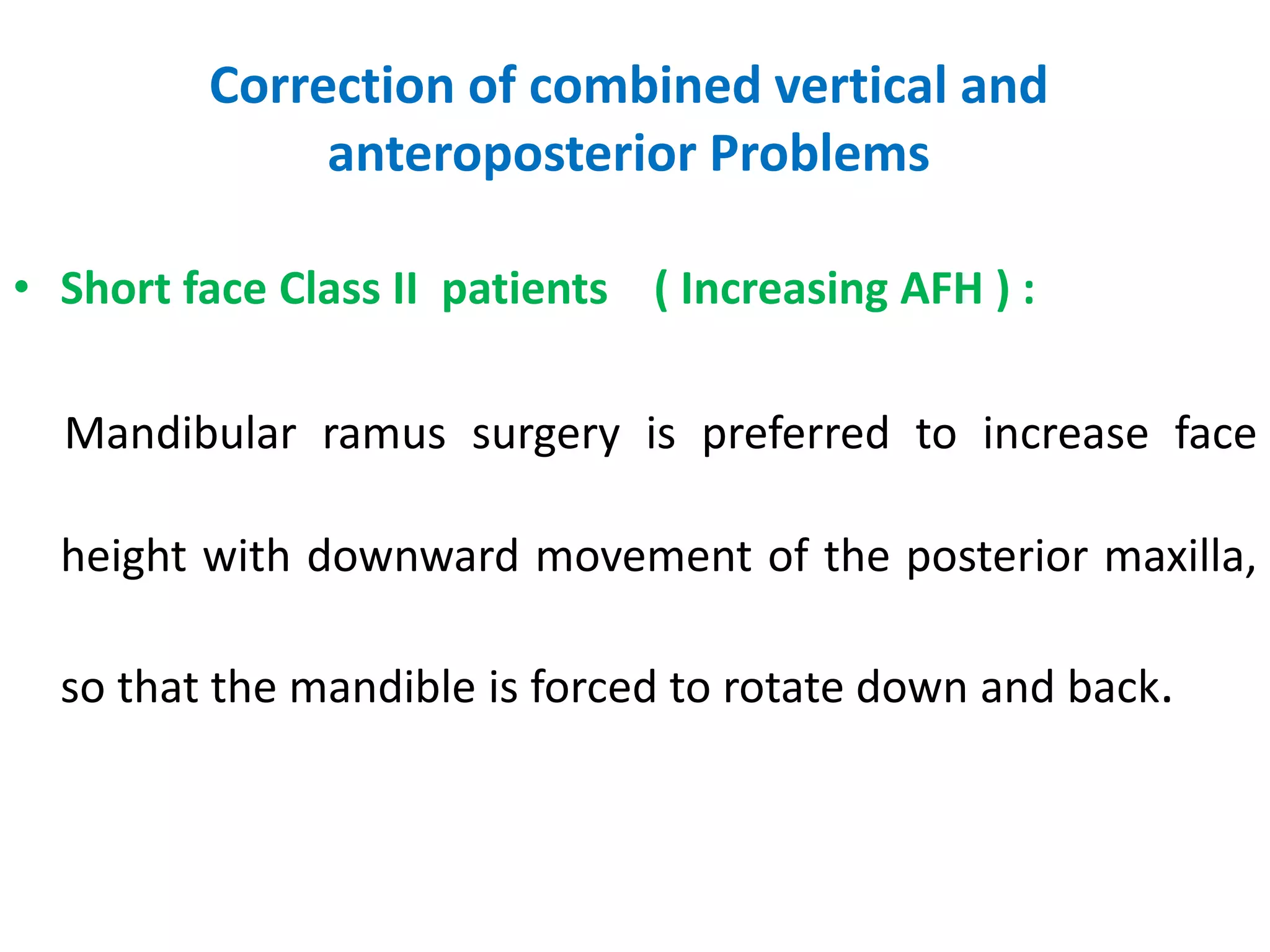 Orthognathic surgery | PPTX
