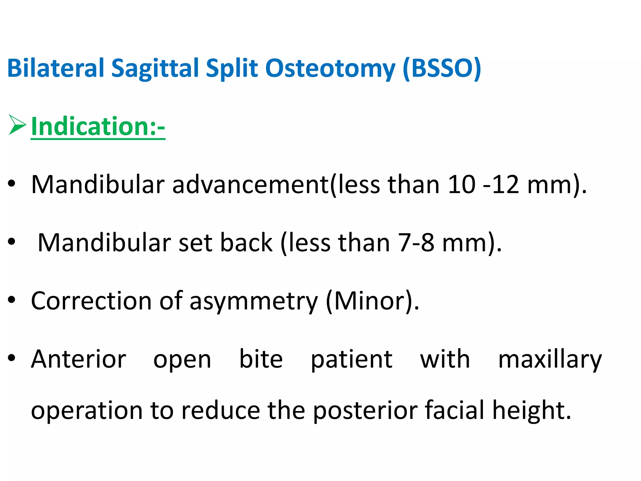 Orthognathic surgery