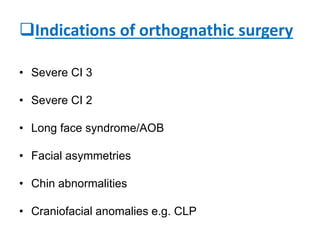 Orthognathic surgery lecture for dental study | PDF