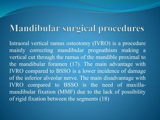 Orthognathic surgery | PPT
