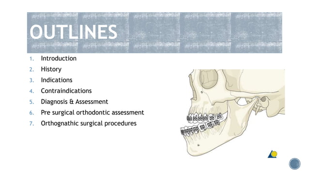 Orthognathic surgery ... | PPT