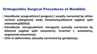 Orthognathic Surgery................pptx | Dental Health | Diseases and ...