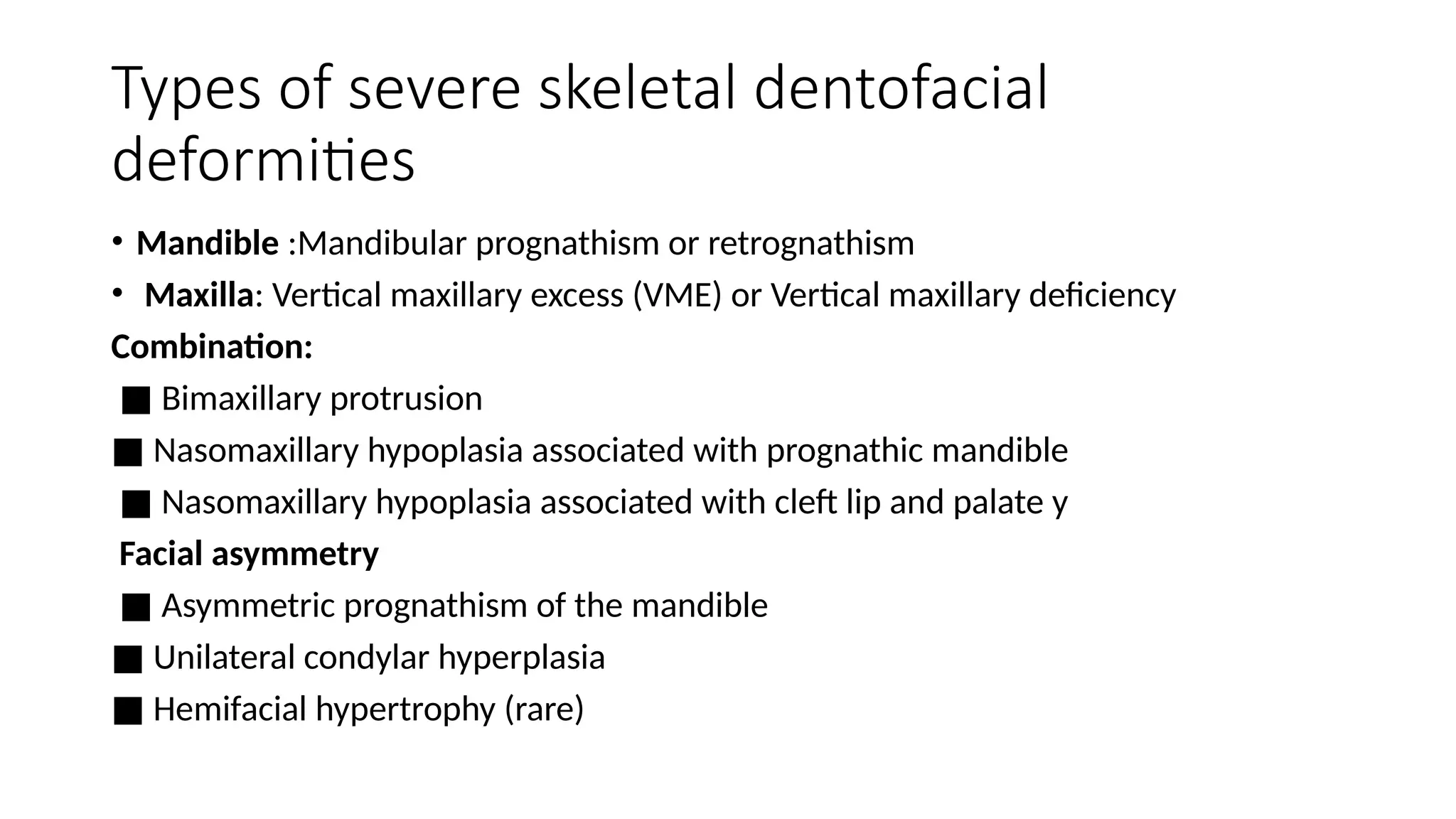 orthognathic surgery principles and indications | PPTX