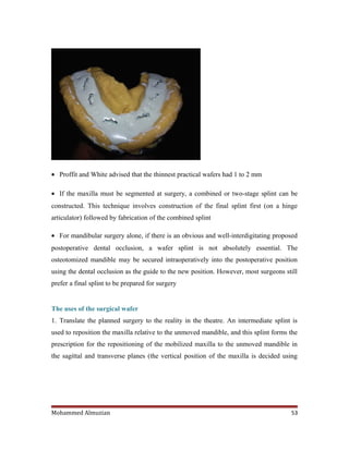 Orthognathic surgery for orthodontists by Almuzian | DOC