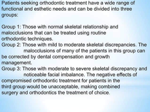 Orthognathic treatment for skeletal class iii malocclusion nehal fouad ...