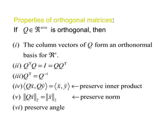 Orthogonal basis and gram schmidth process | PPT