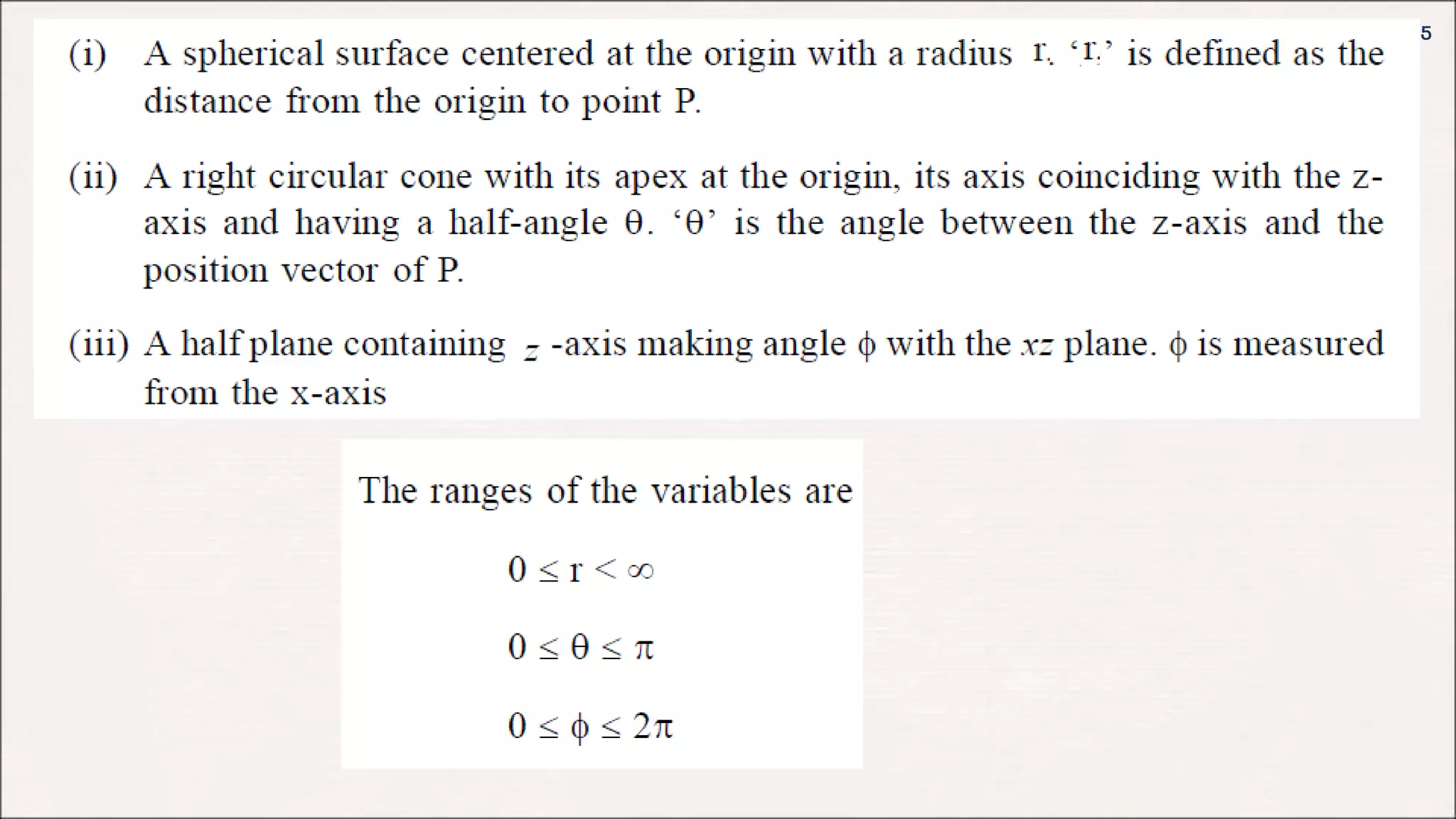 Orthogonal coordinate systems- Cartesian ,Cylindrical ,Spherical | PPTX