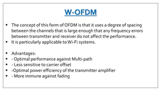 Orthogonal frequency division multiplexing (ofdm) | PPTX