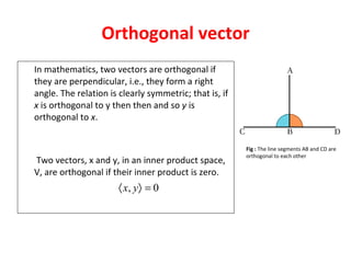 Orthogonal porjection in statistics | PPT | Science