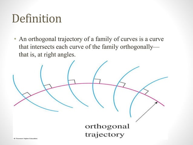 Orthogonal trajectories | PPTX | Physics | Science