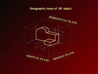 OrthographicDrawing presentation autocad | PPT | 3-D Graphics ...
