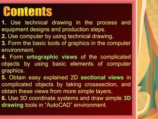 OrthographicDrawing presentation autocad | PPT | 3-D Graphics ...