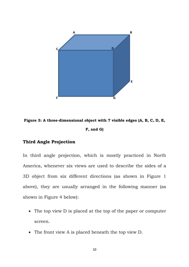 Orthographic Drawing_Definition, Types, Views, Tutorial & Practice | PDF