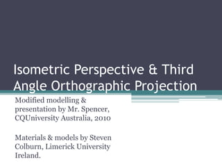 Orthographic projection | PPT | 3-D Graphics | Computer Software and Applications