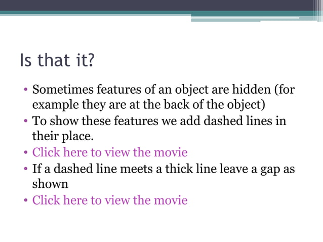 Orthographic Projection Ppt 3 D Graphics Computer Software And Applications