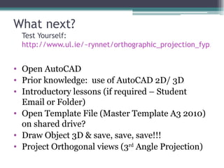 Orthographic projection | PPT | 3-D Graphics | Computer Software and ...