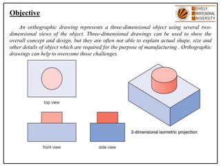 Orthographic Projection And Isometric Projection