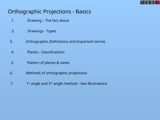 orthographic projection and isometric projection.ppt