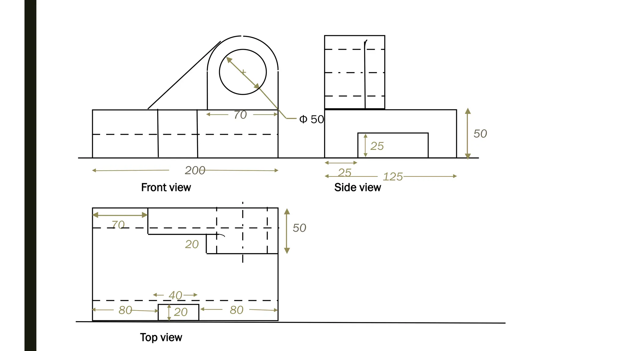 ORTHOGRAPHIC PROJECTIONS for engineering graphics | PDF