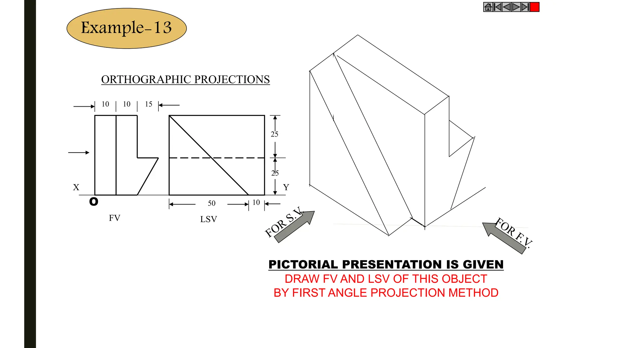 ORTHOGRAPHIC PROJECTIONS for engineering graphics | PDF