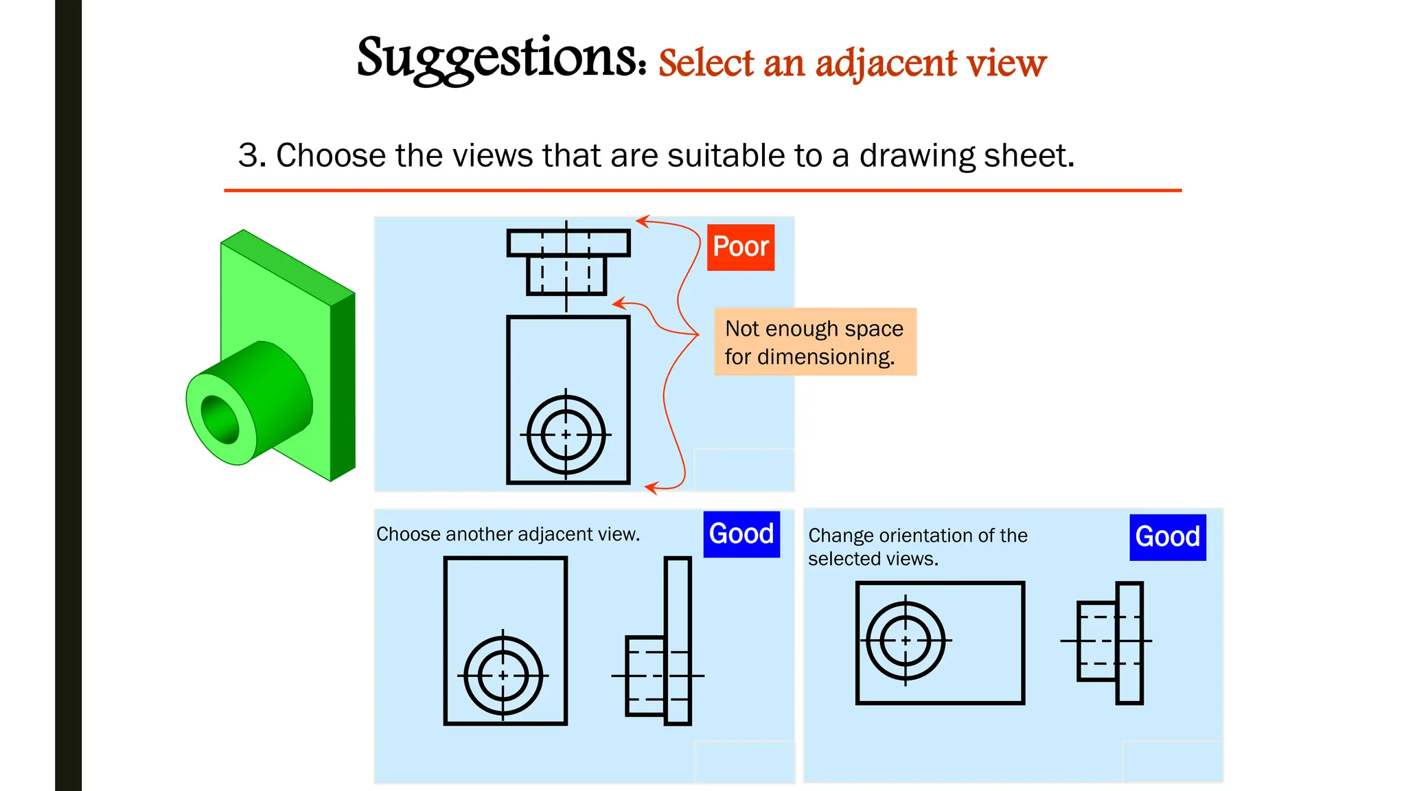 ORTHOGRAPHIC PROJECTIONS of engineering graphics | PDF