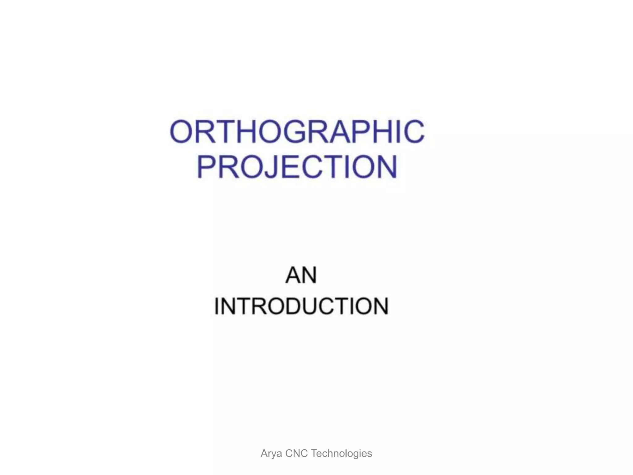 Orthographic projections | PPT