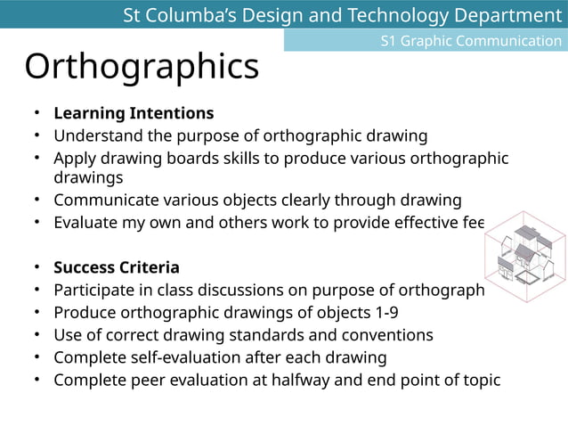 Orthographics Projection - Engineering Drawing | PPT
