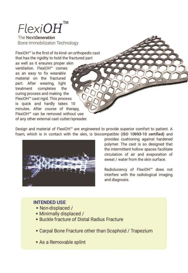 Ortho heal breathable cast | PPTX