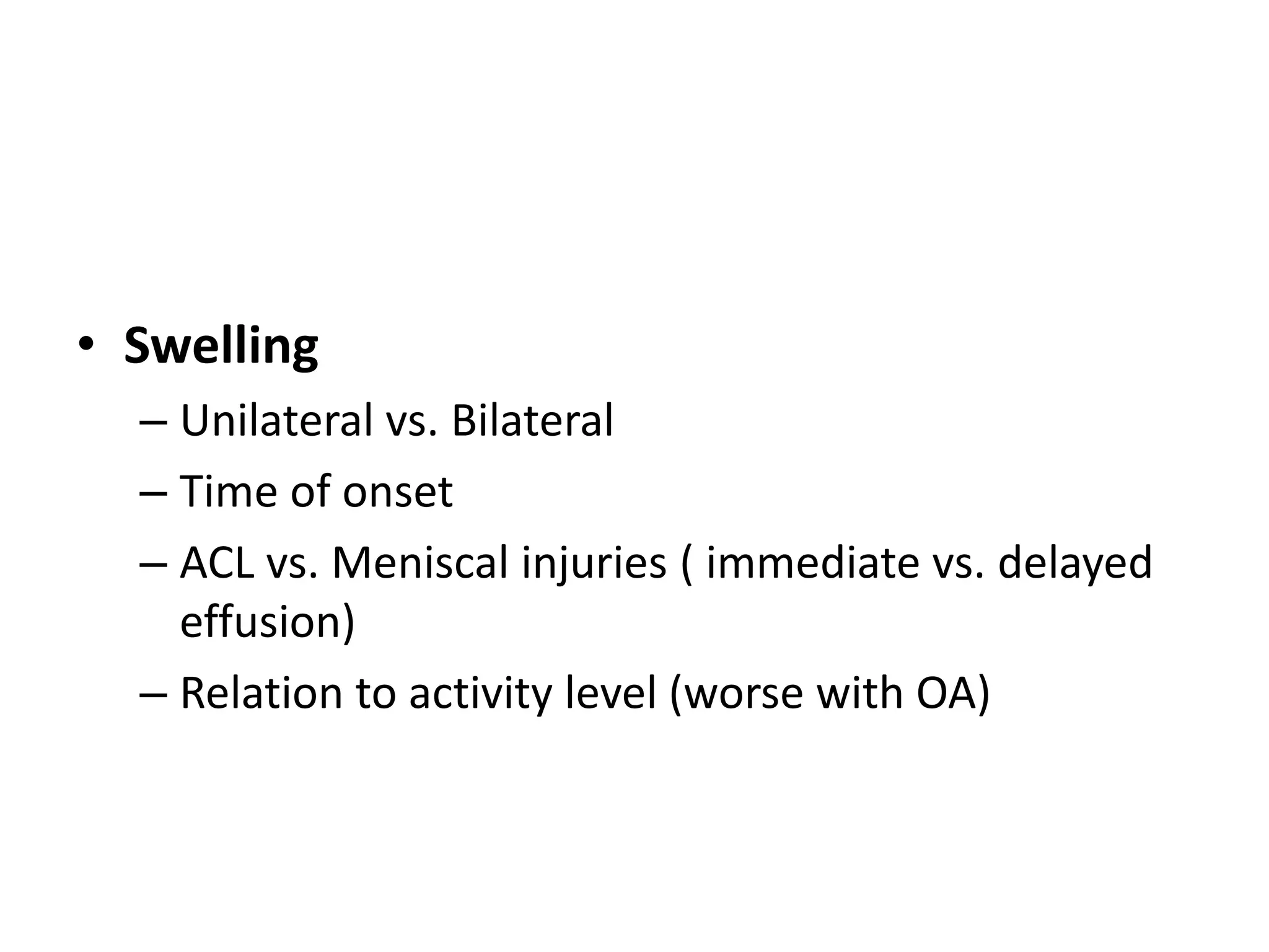 Orthopaedic history taking for Final Meds | PPTX
