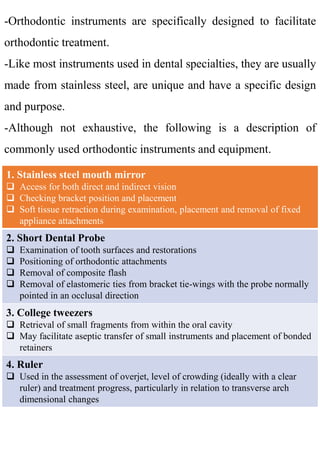 ortho instruments (practical).pdf | Oral care | Personal Care