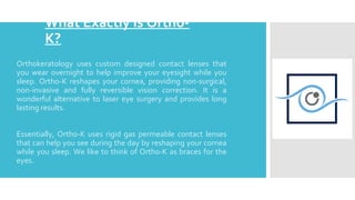 Ortho-K | Orthokeratology Melbourne | PPT