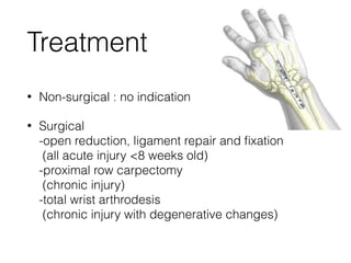 Orthokorat scaphoid fx c perilunate dislocation | PPT