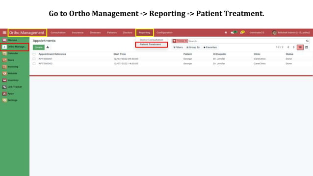 Ortho Management System | PPT