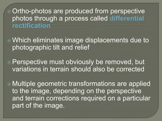 Orthomaps and photomap | PPT