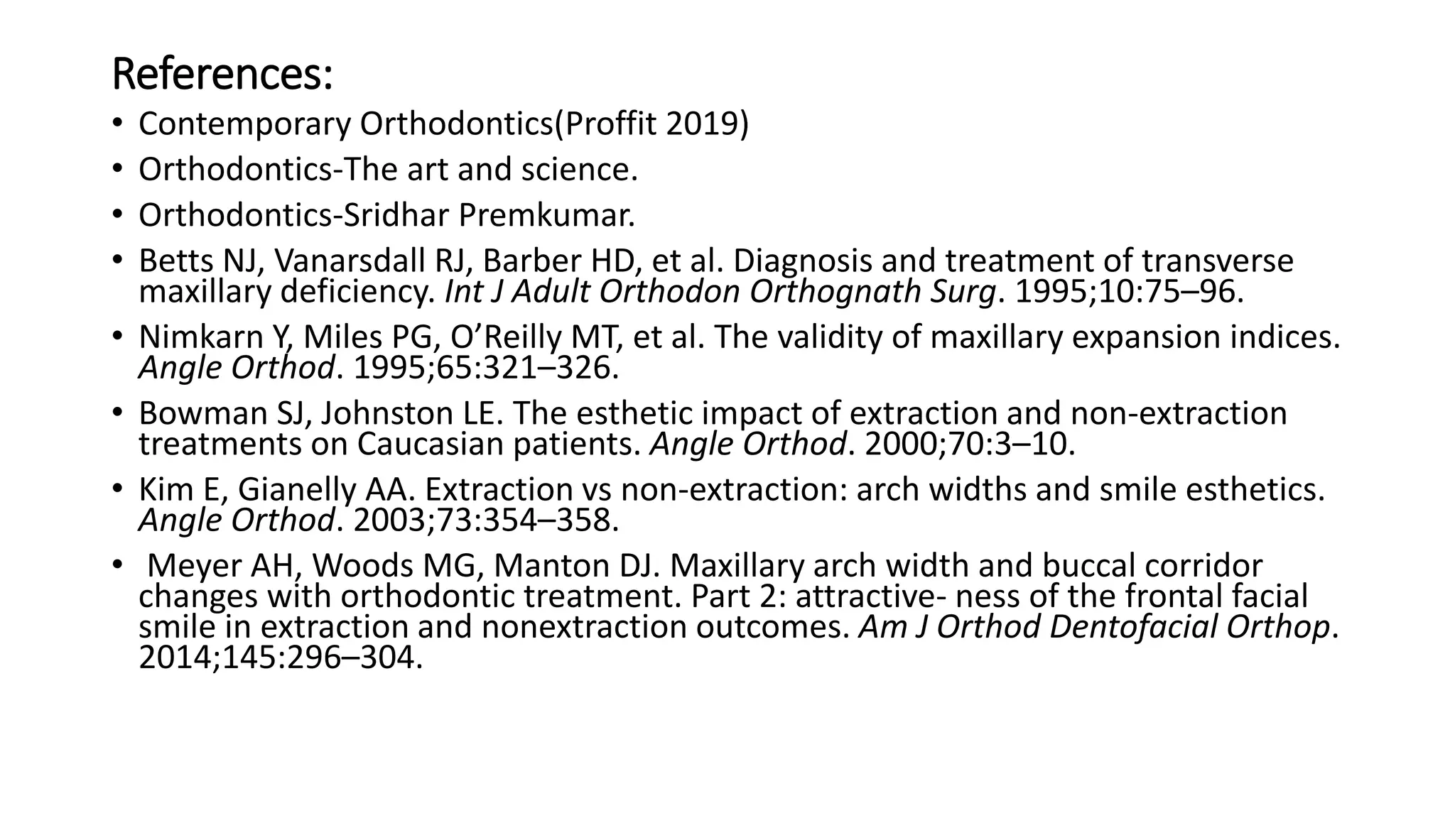 Orthodontic treatment planning | PPTX